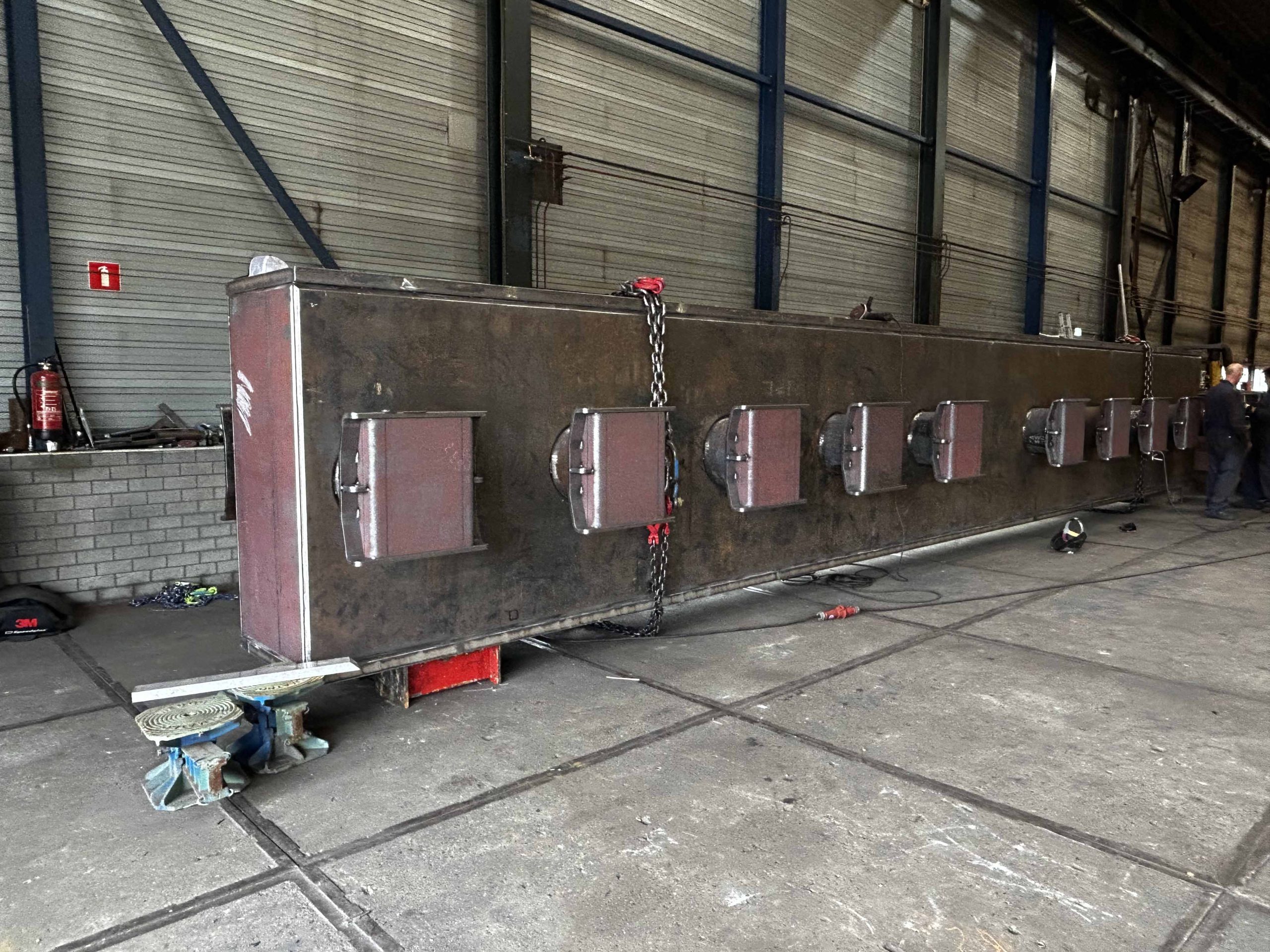 Groot project voor Machinefabriek Hijsbalk 750T - Elzinga Groep