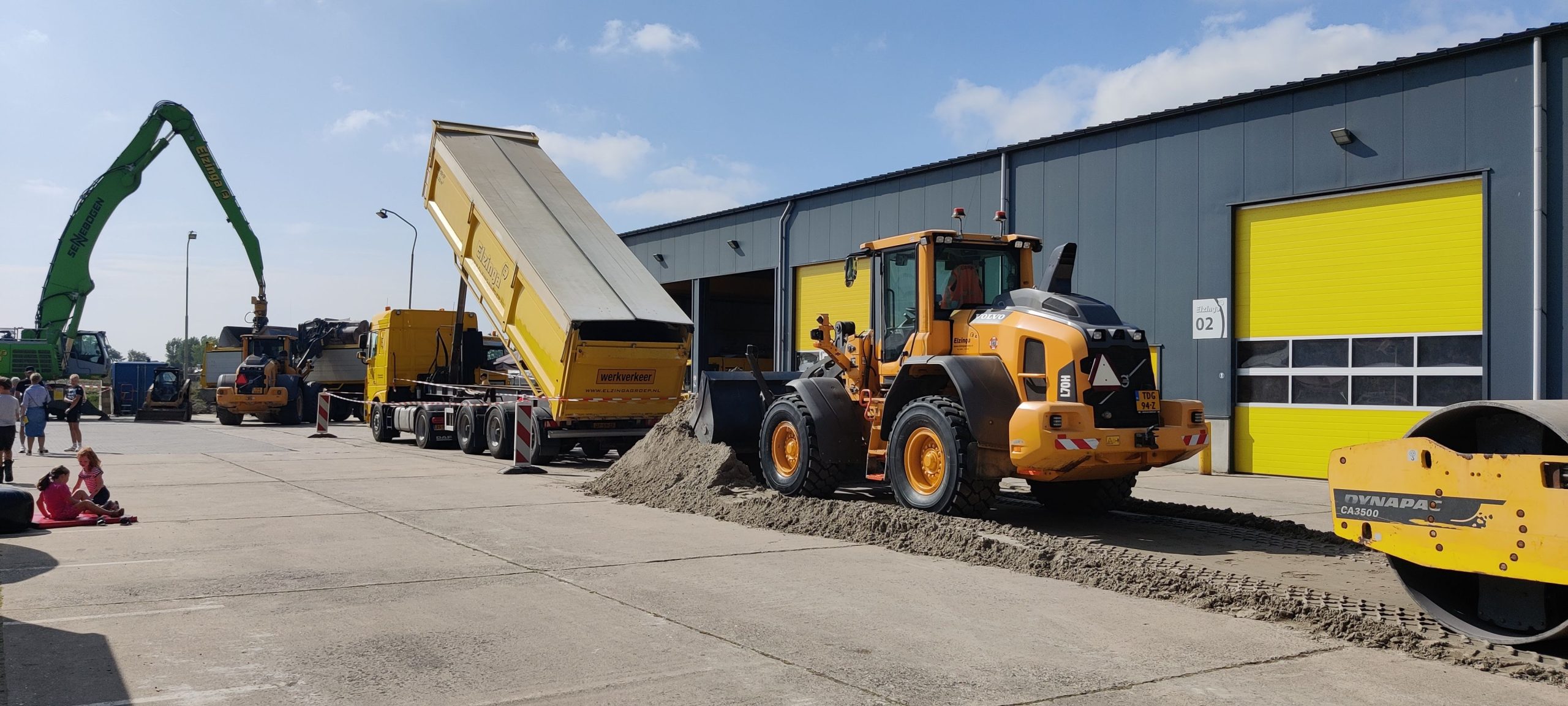 Grote belangstelling voor open dag Elzinga en Steenhuis - Elzinga Groep